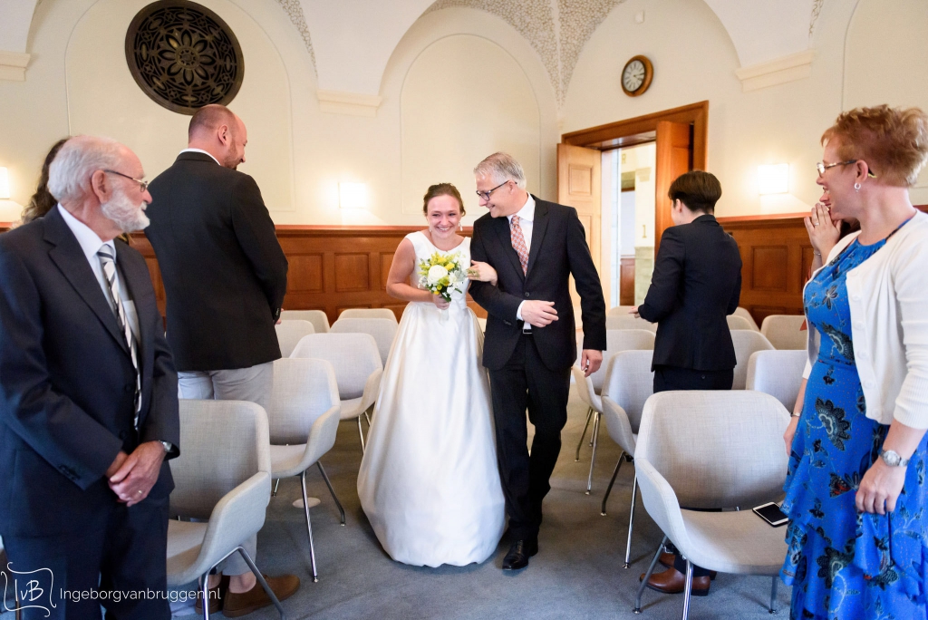 Bruidsfotografie Stadhuis Rotterdam - Ingeborg van Bruggen